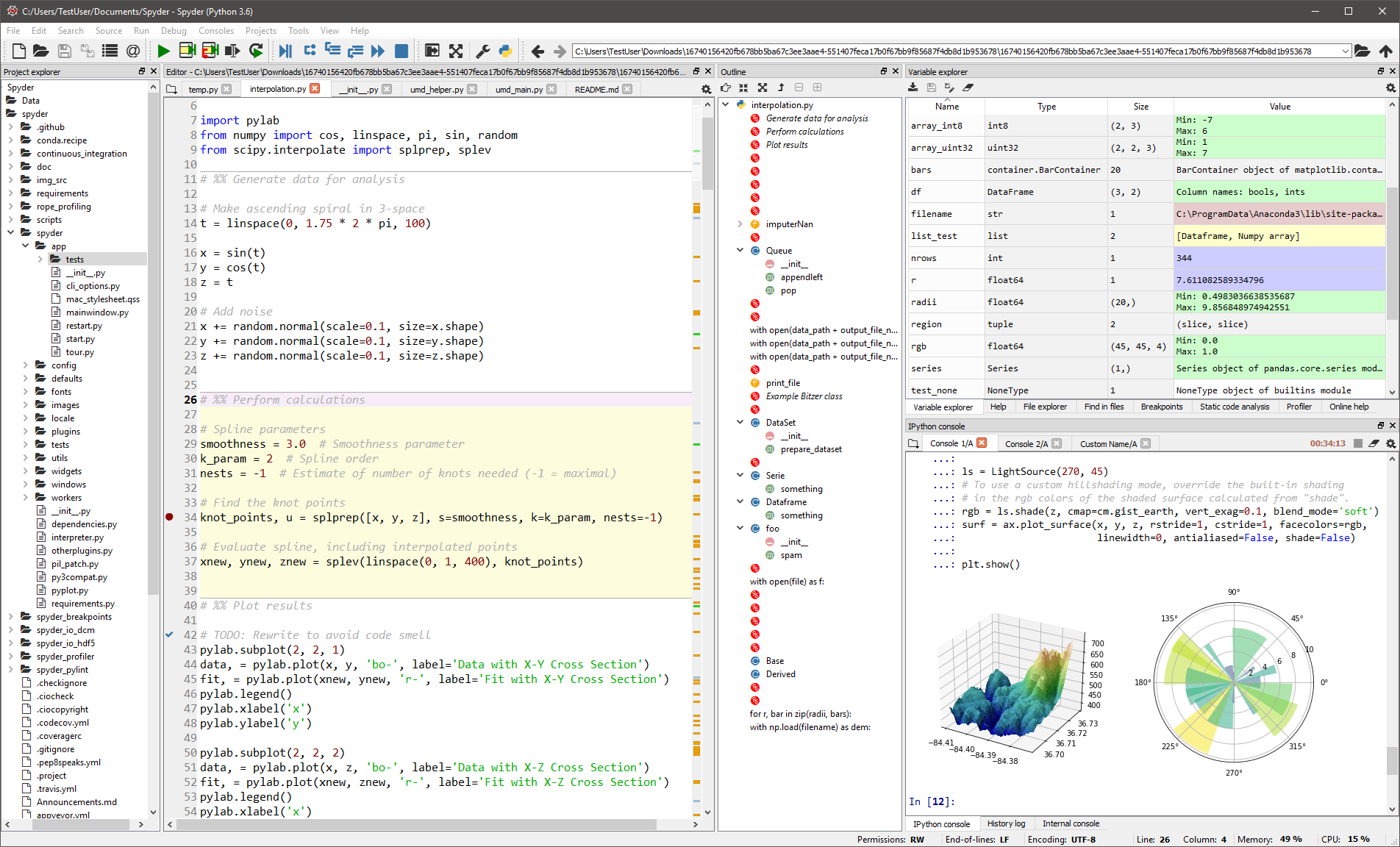 Spyder The Scientific Python Development Environment Documentation 