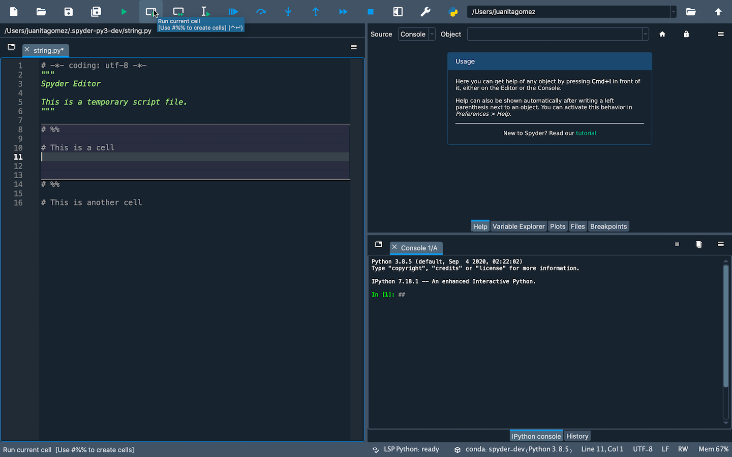 Frequently Asked ions — Spyder 5 documentation